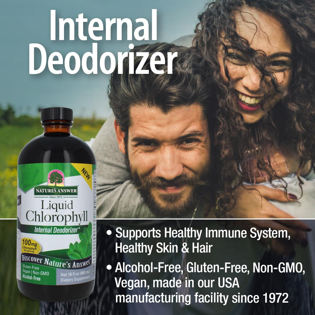 Nature's Answer chlorophyll for skin health