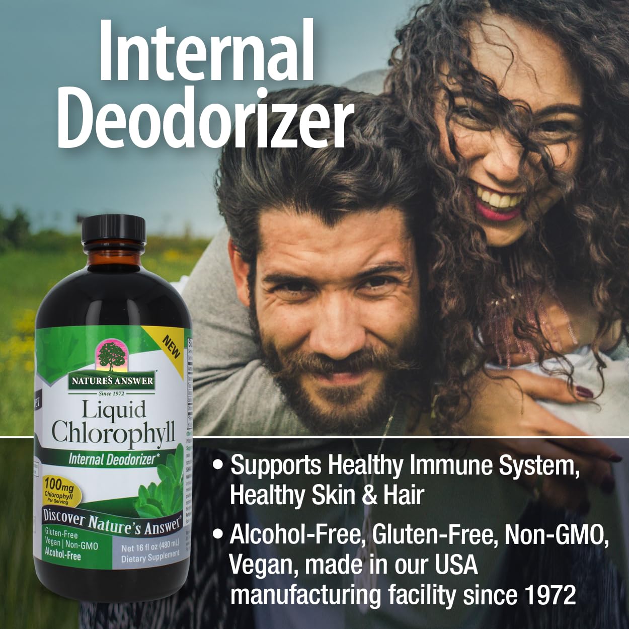 Nature's Answer chlorophyll for skin health