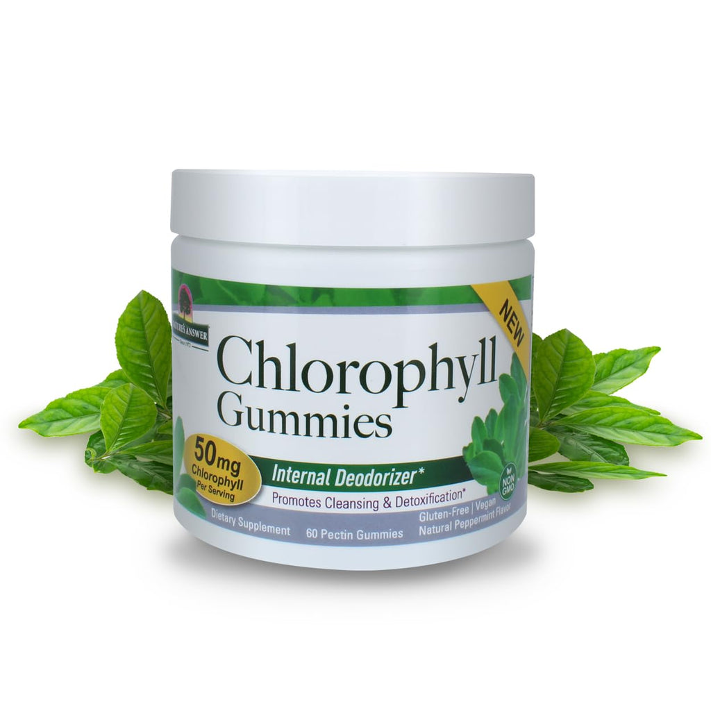 Nature's Answer chlorophyll gummies for adults