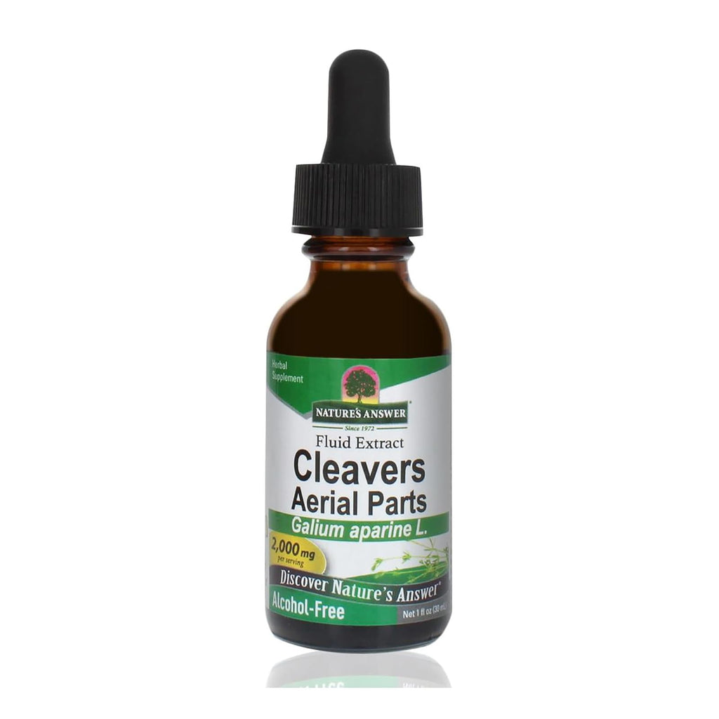 Nature's Answer Cleavers Herb Extract benefits