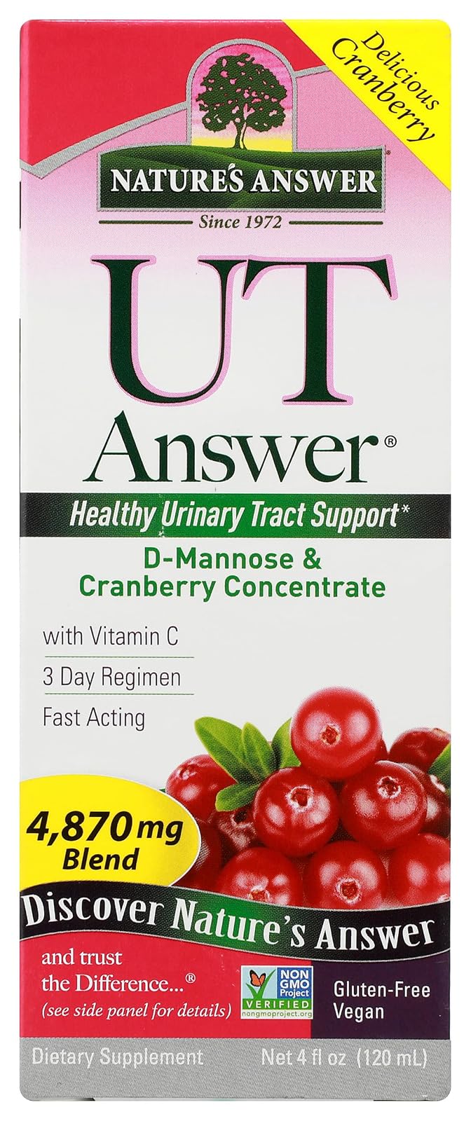 Nature's Answer cranberry flavor extract