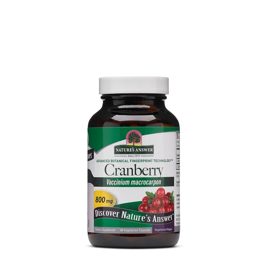 Nature's Answer cranberry fruit capsules