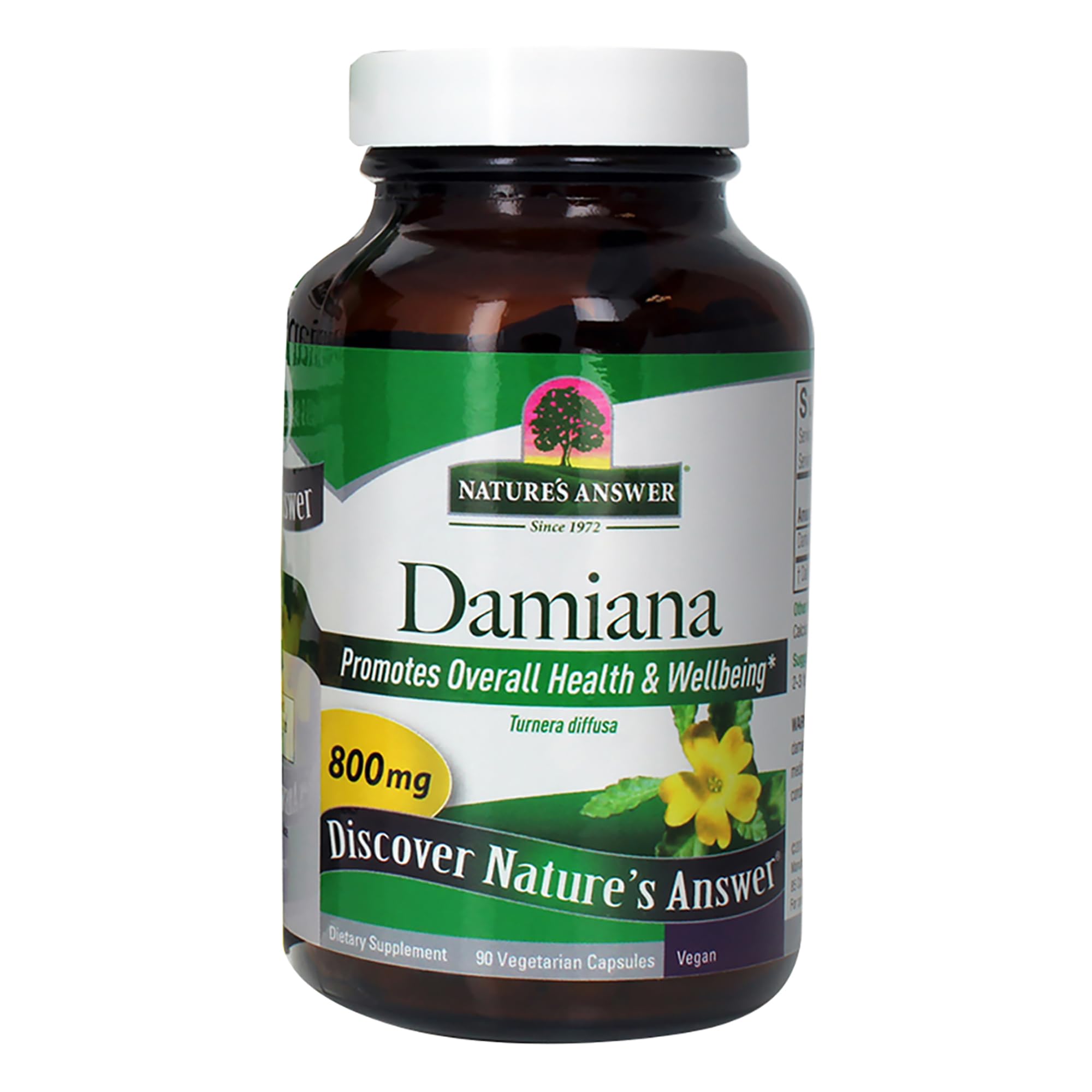 Nature's Answer Damiana vegetarian capsules