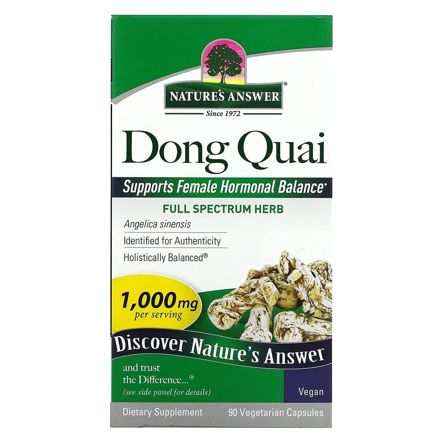 Nature's Answer Dong Quai root benefits