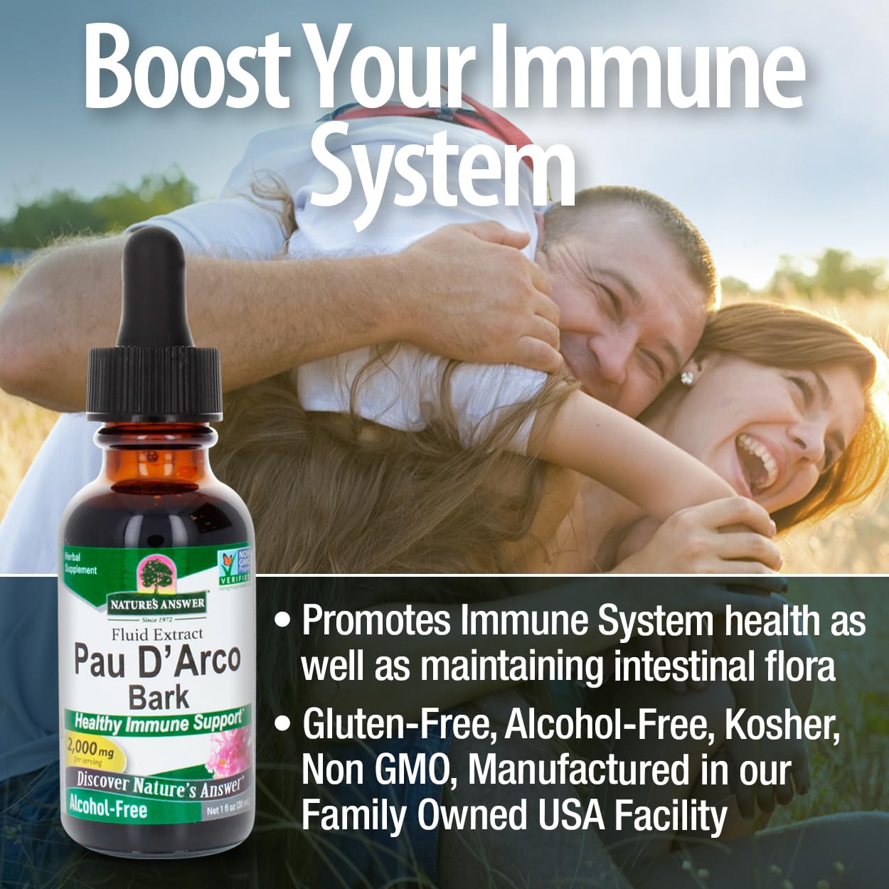Nature's Answer echinacea features
