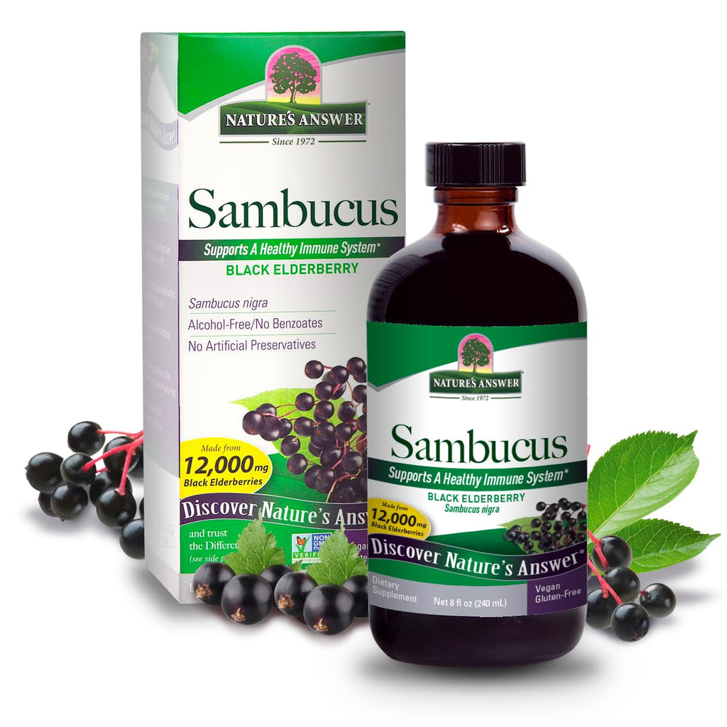 Nature's Answer elderberry extract benefits