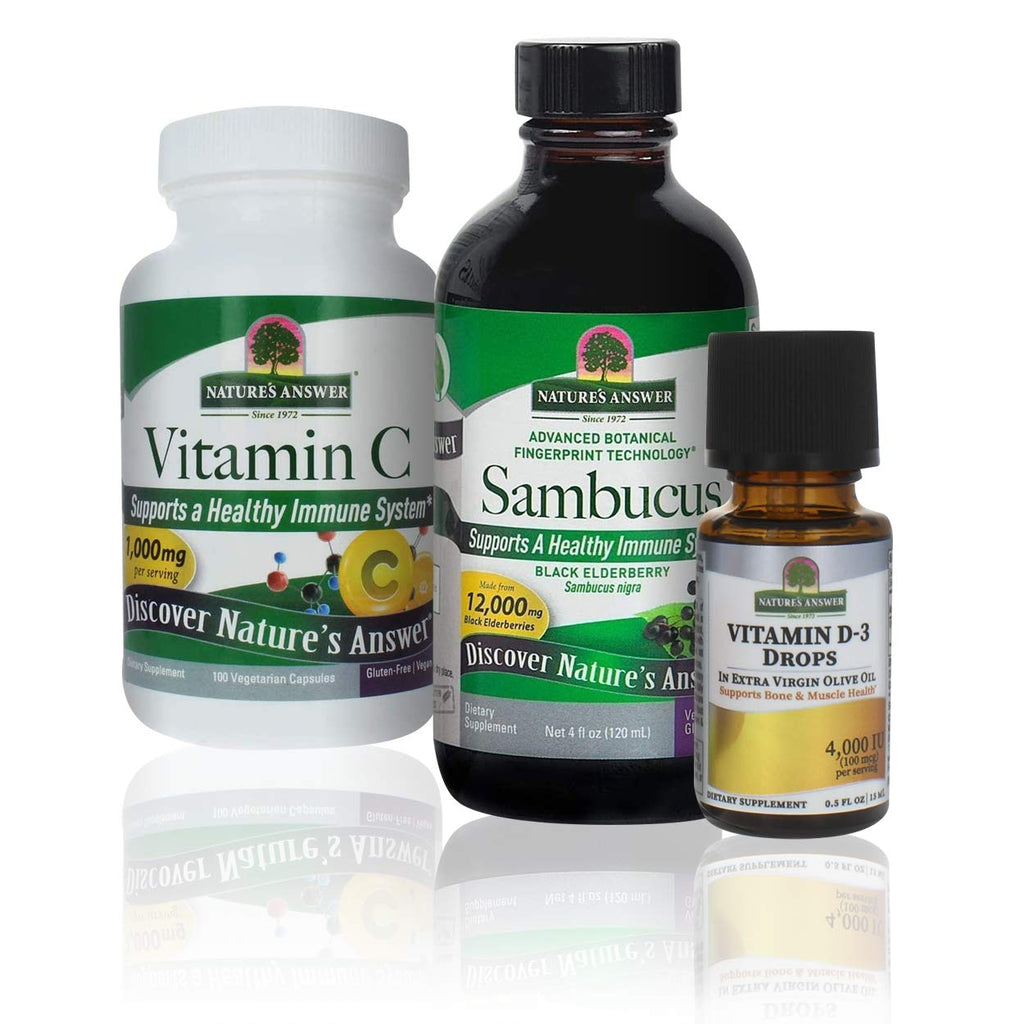Nature's Answer elderberry immune support