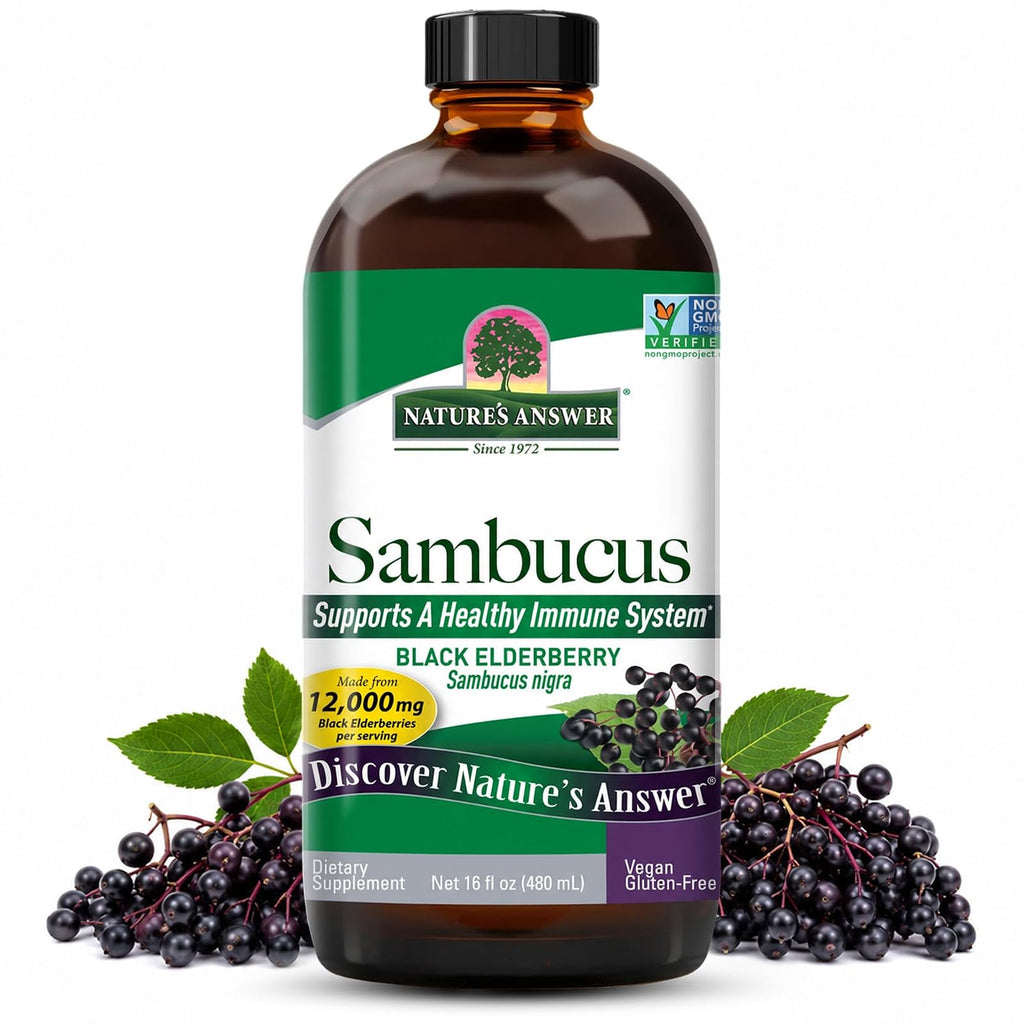 Nature's Answer elderberry syrup benefits