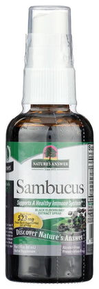 Nature's Answer elderberry syrup spray