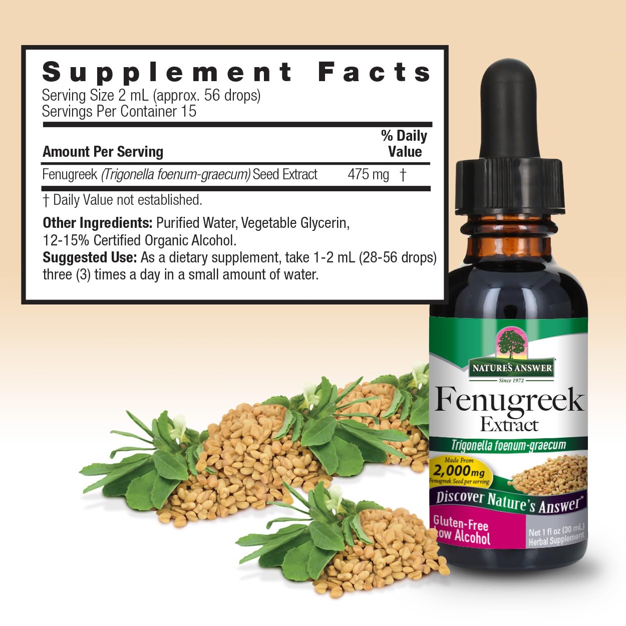 nature's answer fenugreek for wellness