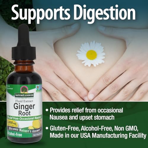 nature's answer ginger for immune support
