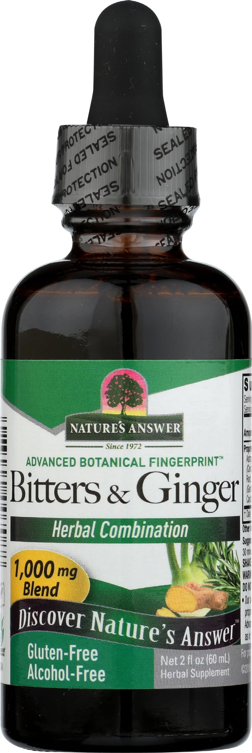 Nature's Answer ginger herbal supplement
