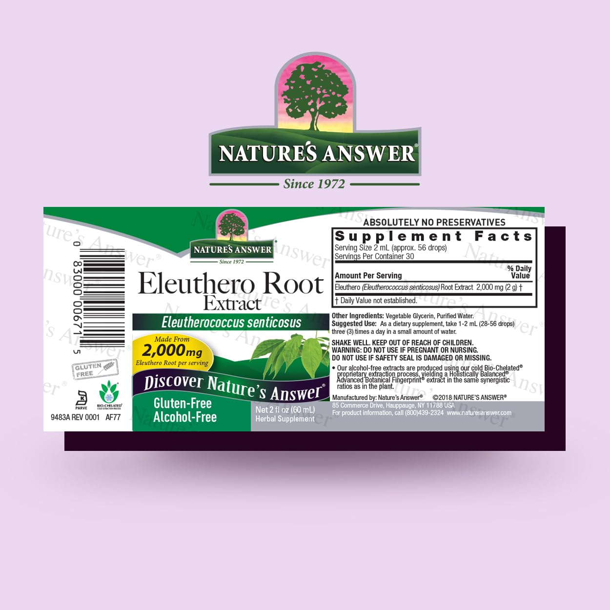 nature's answer ginseng supplement