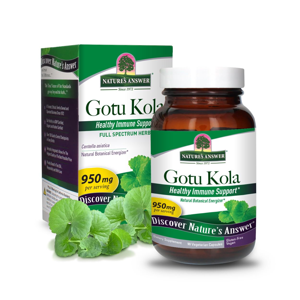Nature's Answer Gotu Kola capsules