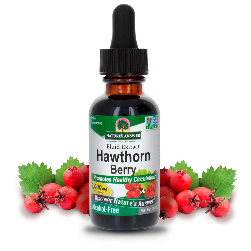 Nature's Answer hawthorn berries extract benefits