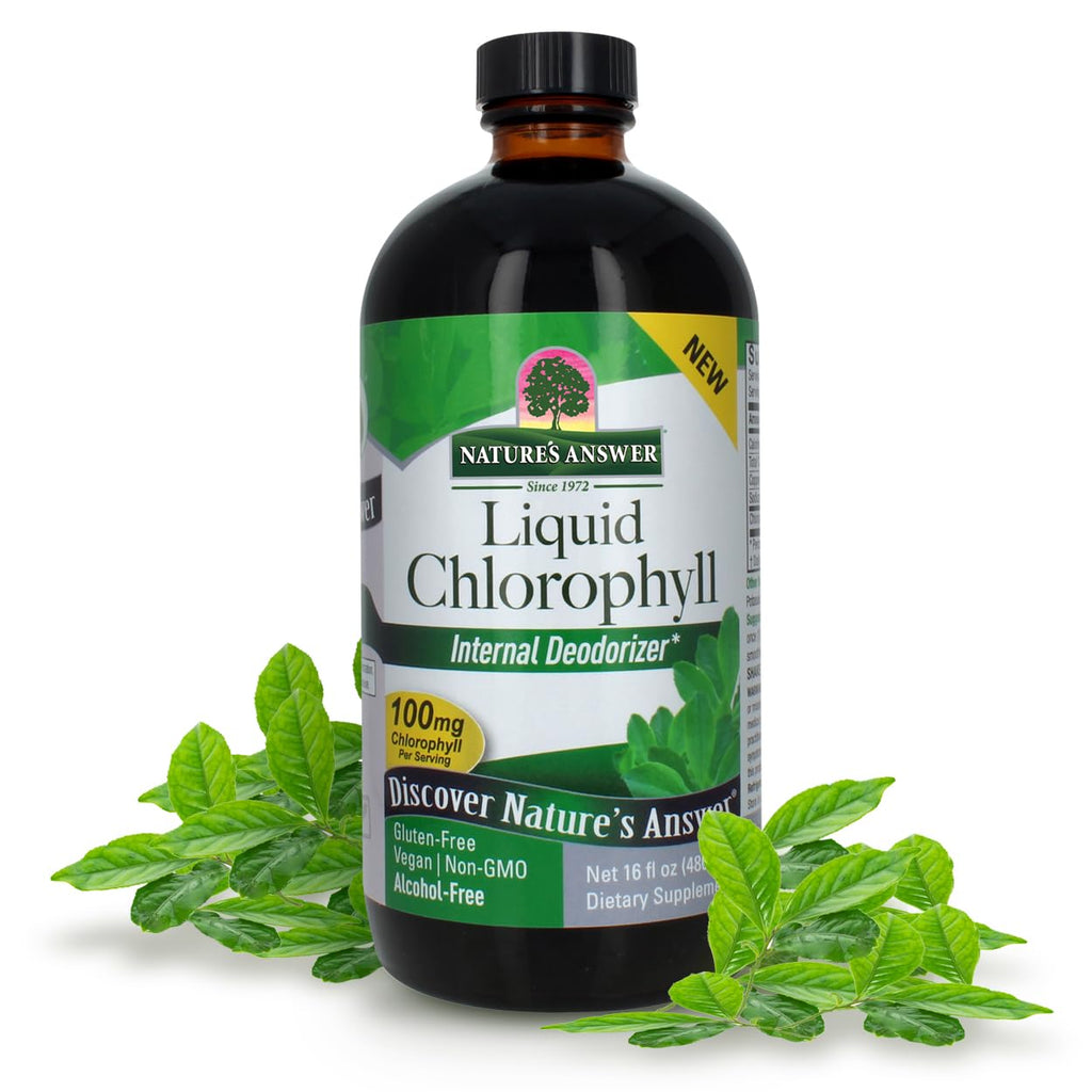 Nature's Answer liquid chlorophyll benefits
