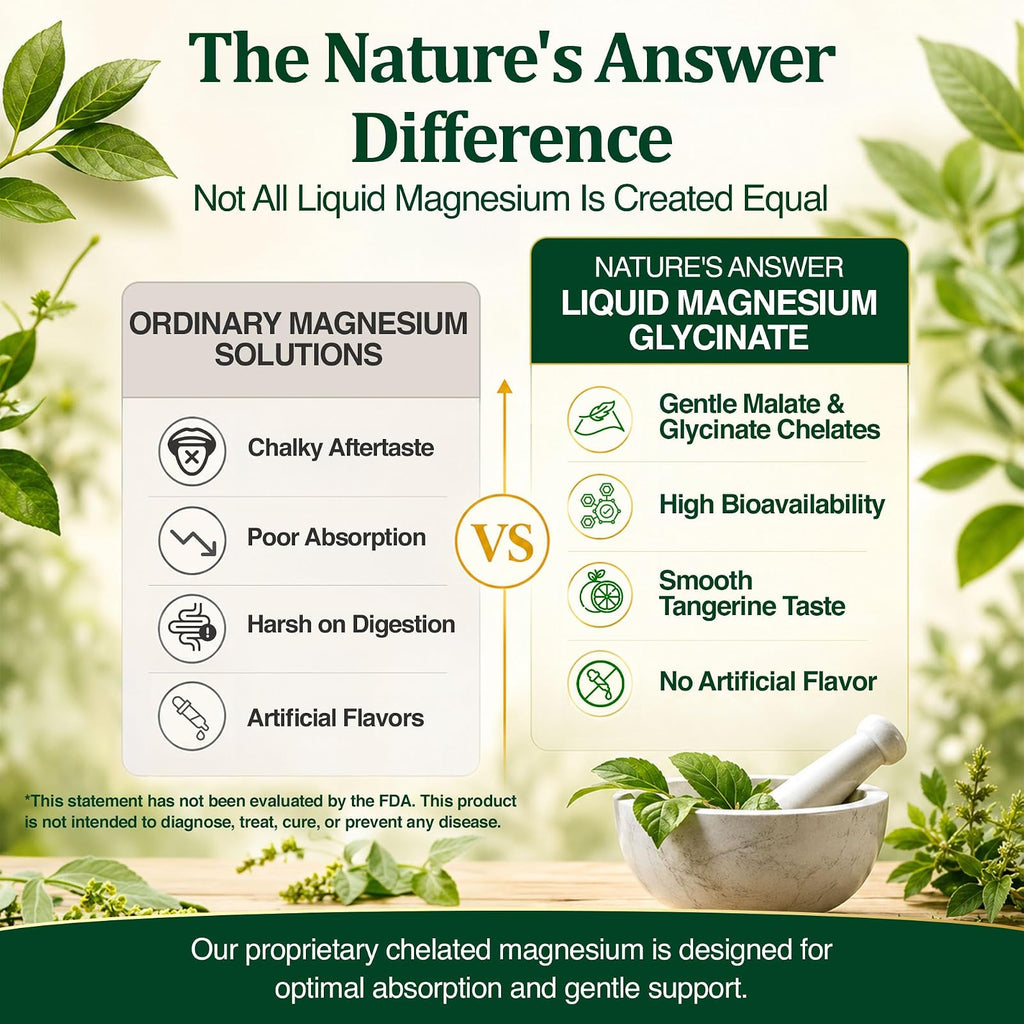 Nature's Answer magnesium for overall wellness