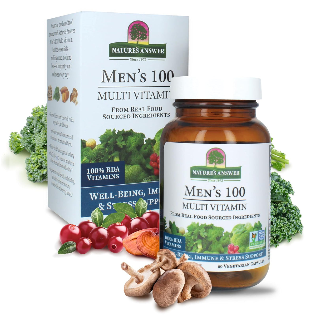 Nature's Answer men's multivitamin capsules