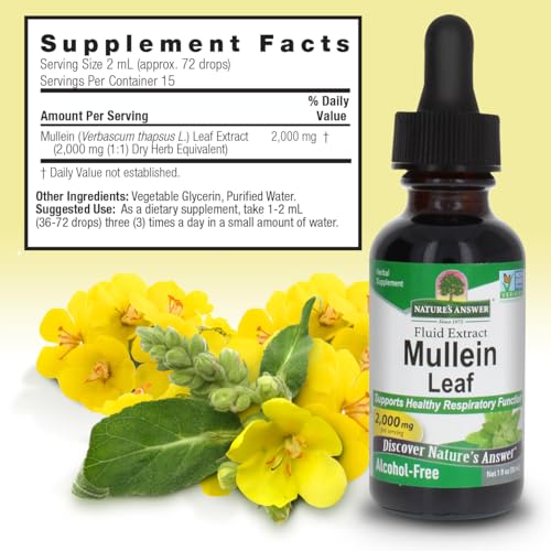 Nature's Answer mullein 1oz pack