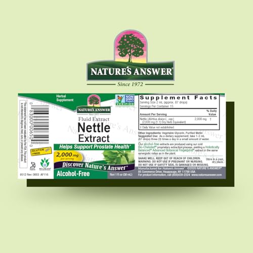nature's answer nettle benefits