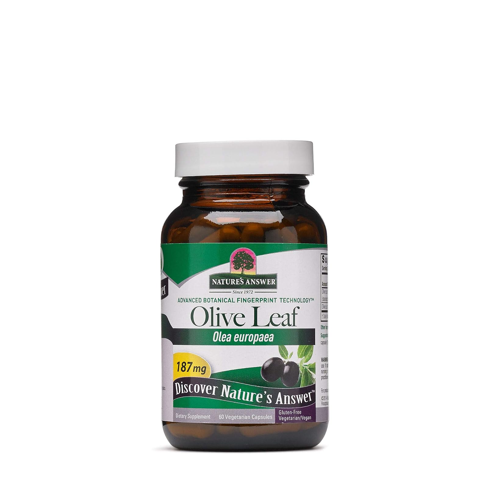 Nature's Answer olive leaf capsules