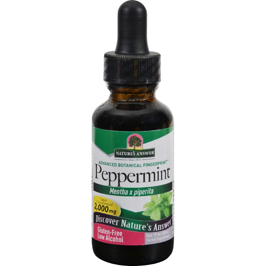 Nature's Answer peppermint leaf tincture
