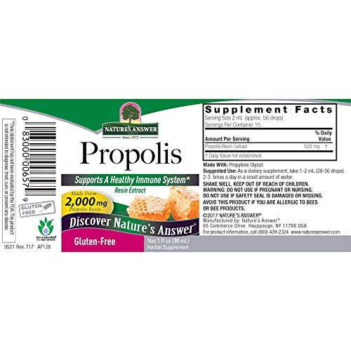 Nature's Answer Propolis for daily health