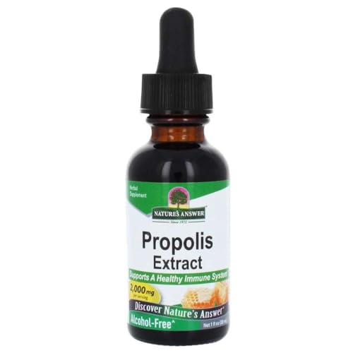 Nature's Answer propolis resin benefits