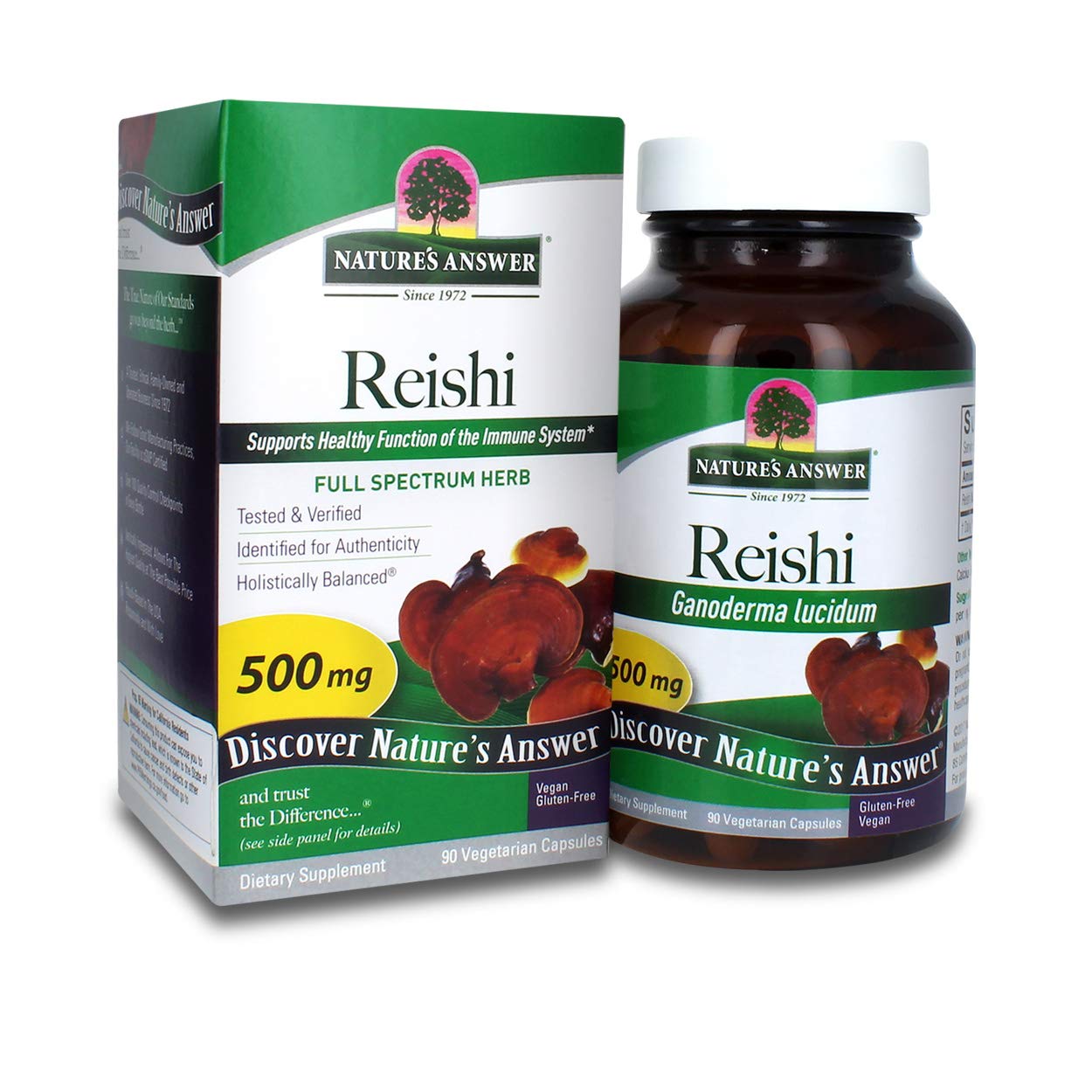Nature's Answer Reishi mushroom benefits