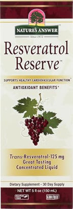 Nature's Answer Resveratrol liquid supplement