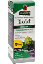 Nature's Answer Rhodiola root capsules