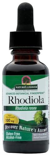 Nature's Answer Rhodiola stress relief supplement