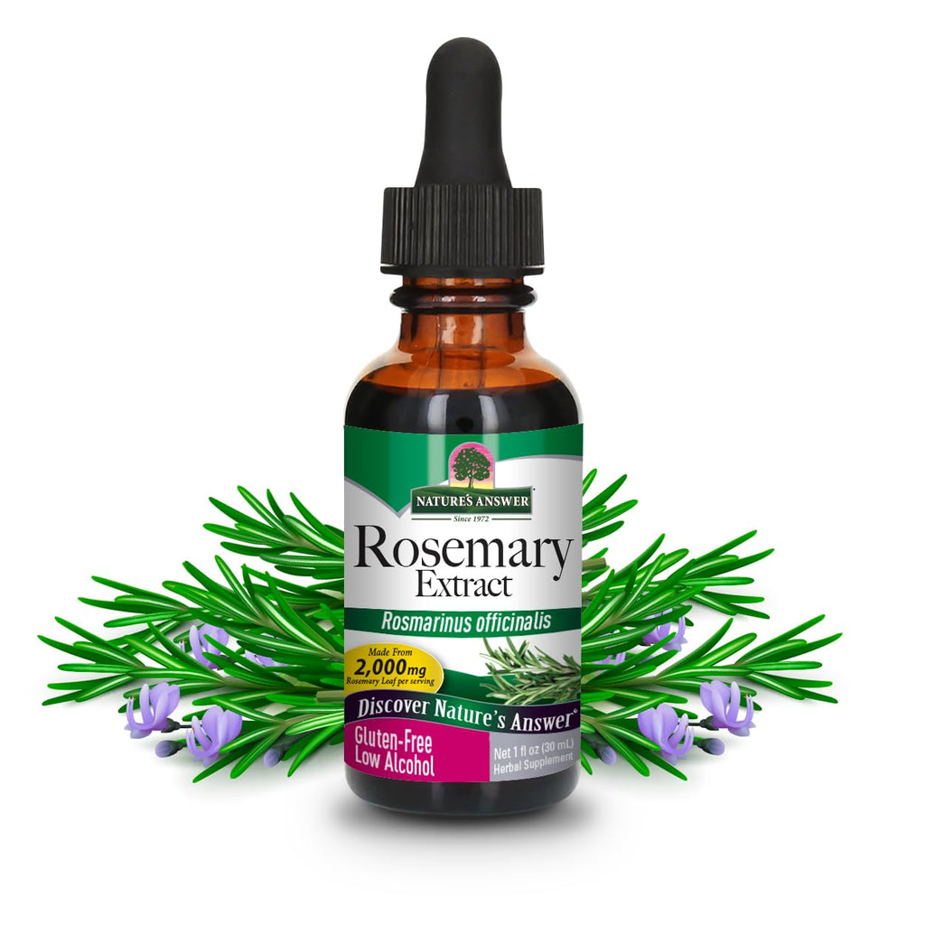 Nature's Answer rosemary leaf extract benefits