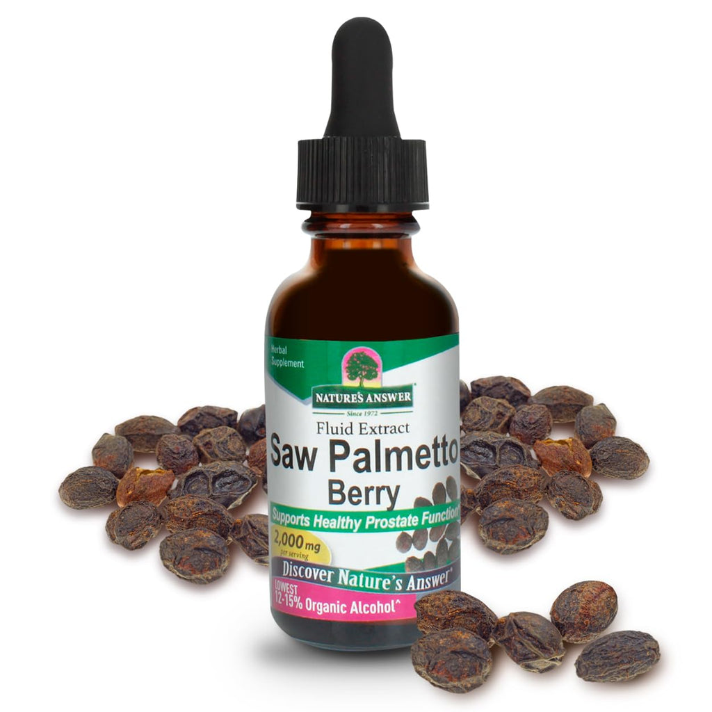 Nature's Answer Saw Palmetto extract benefits