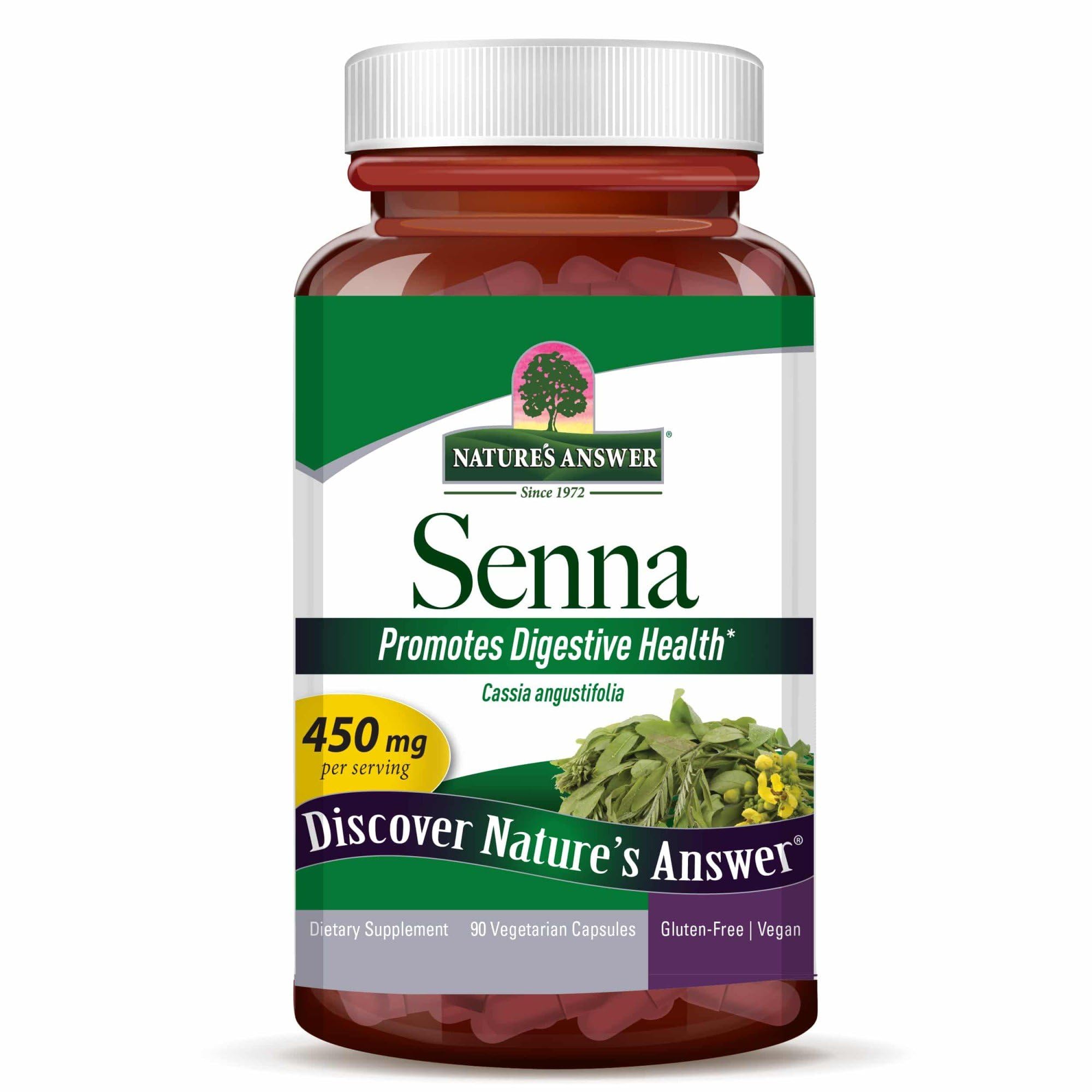 Nature's Answer Senna leaf capsules