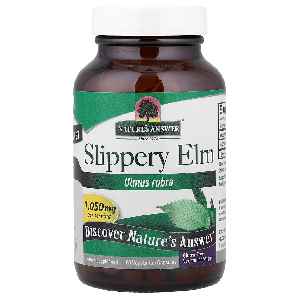 Nature's Answer Slippery Elm capsules