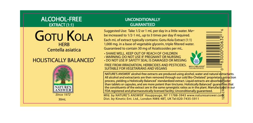 Nature's Answer vitamin A supplement