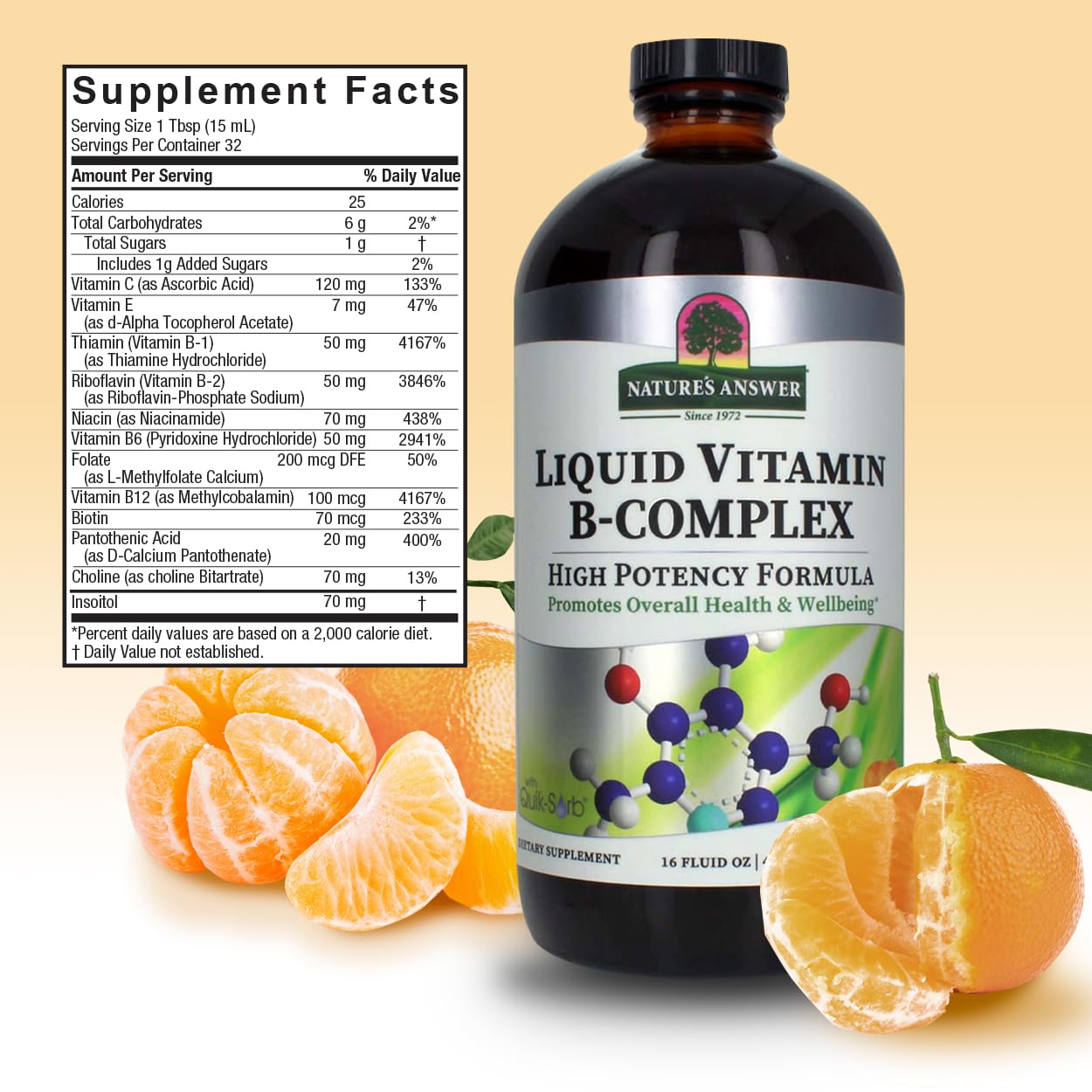 nature's answer vitamin b complex supplement