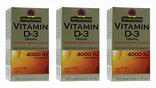 Nature's Answer Vitamin D-3 4000 IU benefits