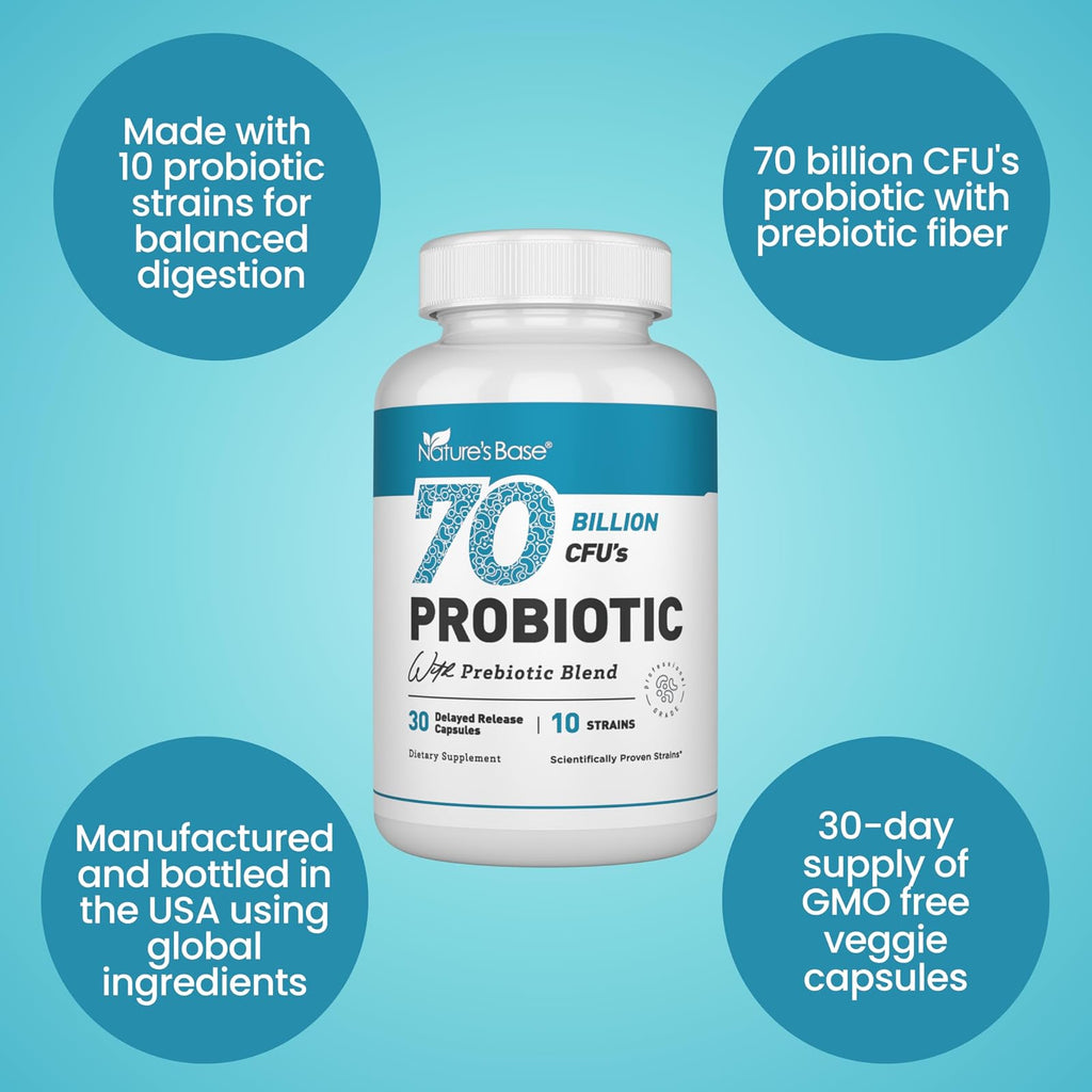 Nature's Base 30 capsules for daily use