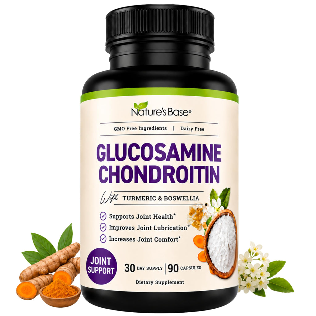 Nature's Base glucosamine turmeric capsules
