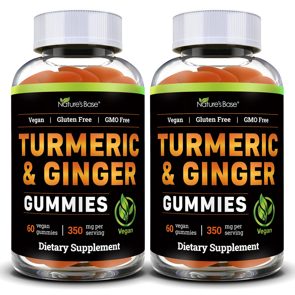 Nature's Base turmeric ginger gummies