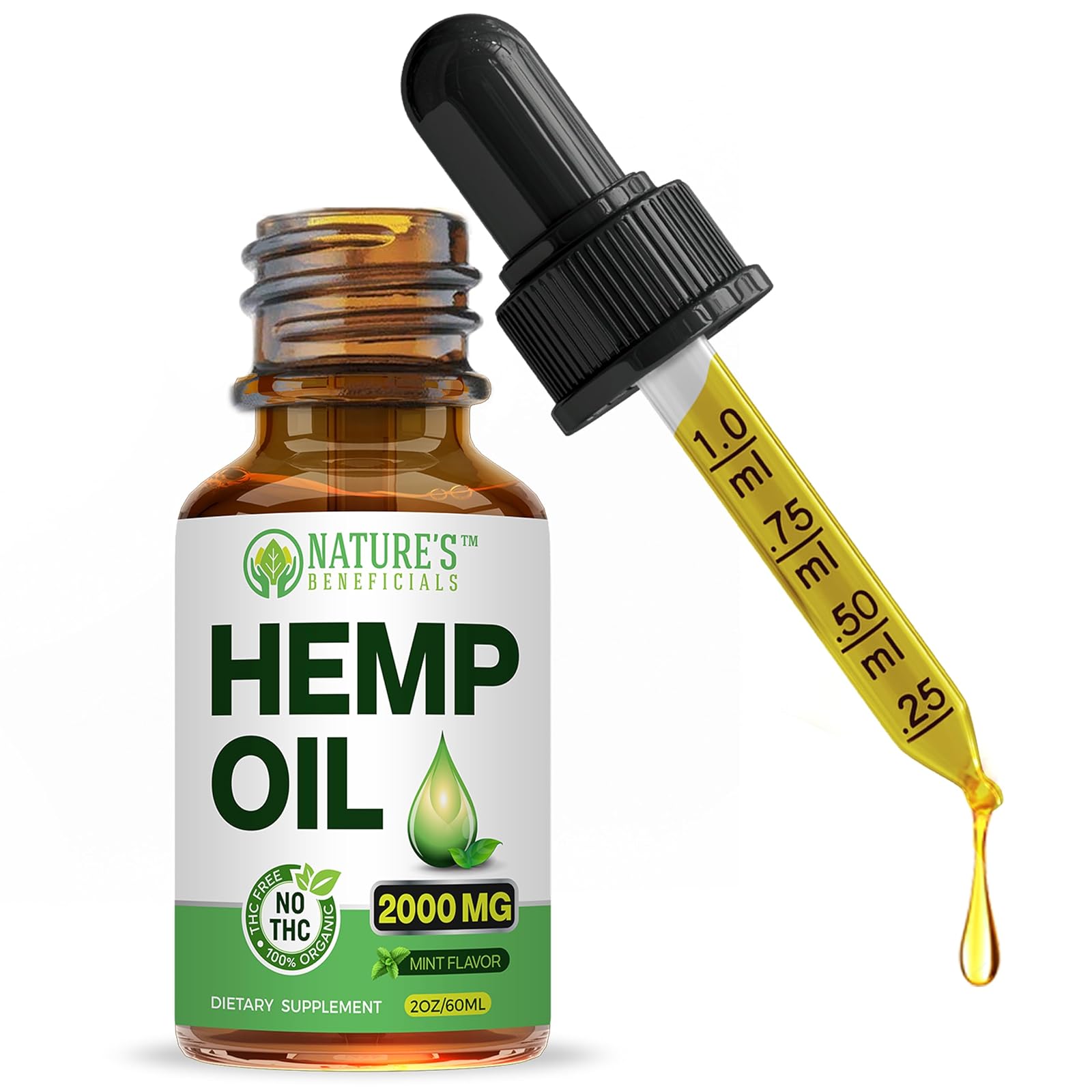 Nature's Beneficials hemp oil extract benefits