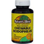 Nature's Blend Acidophilus chewable probiotics