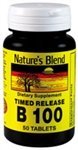 Nature's Blend B-100 Complex vitamins for energy