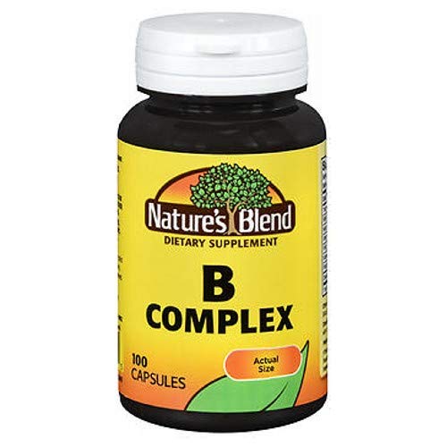 Nature's Blend B Complex capsules for energy