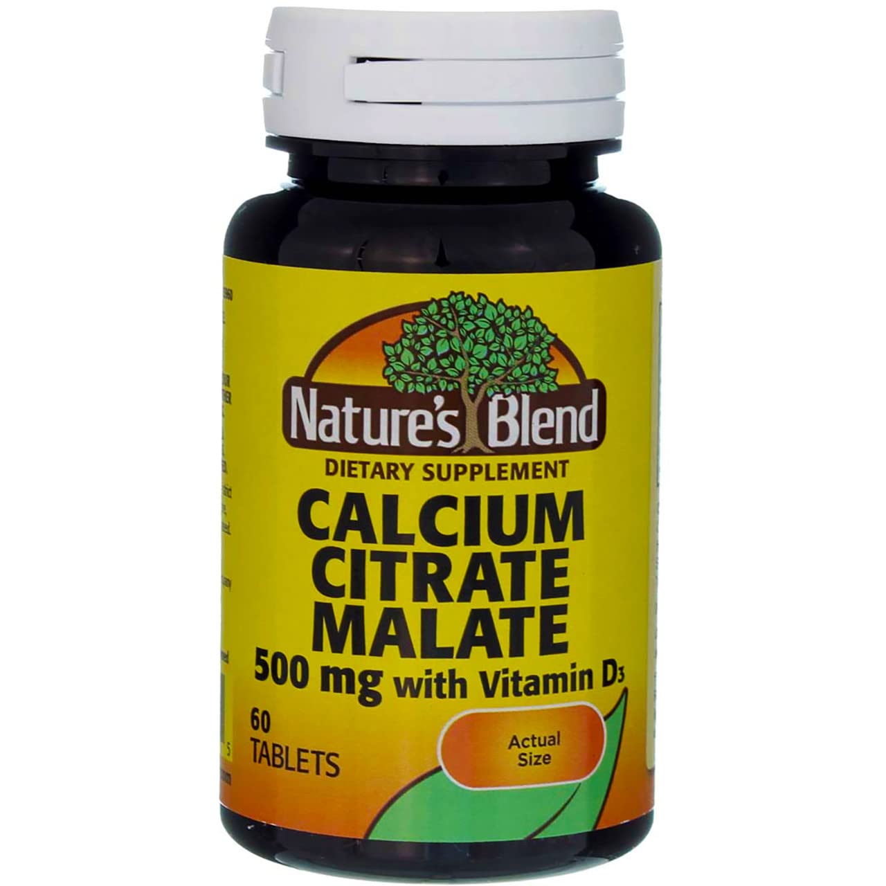 Nature's Blend calcium citrate malate tablets