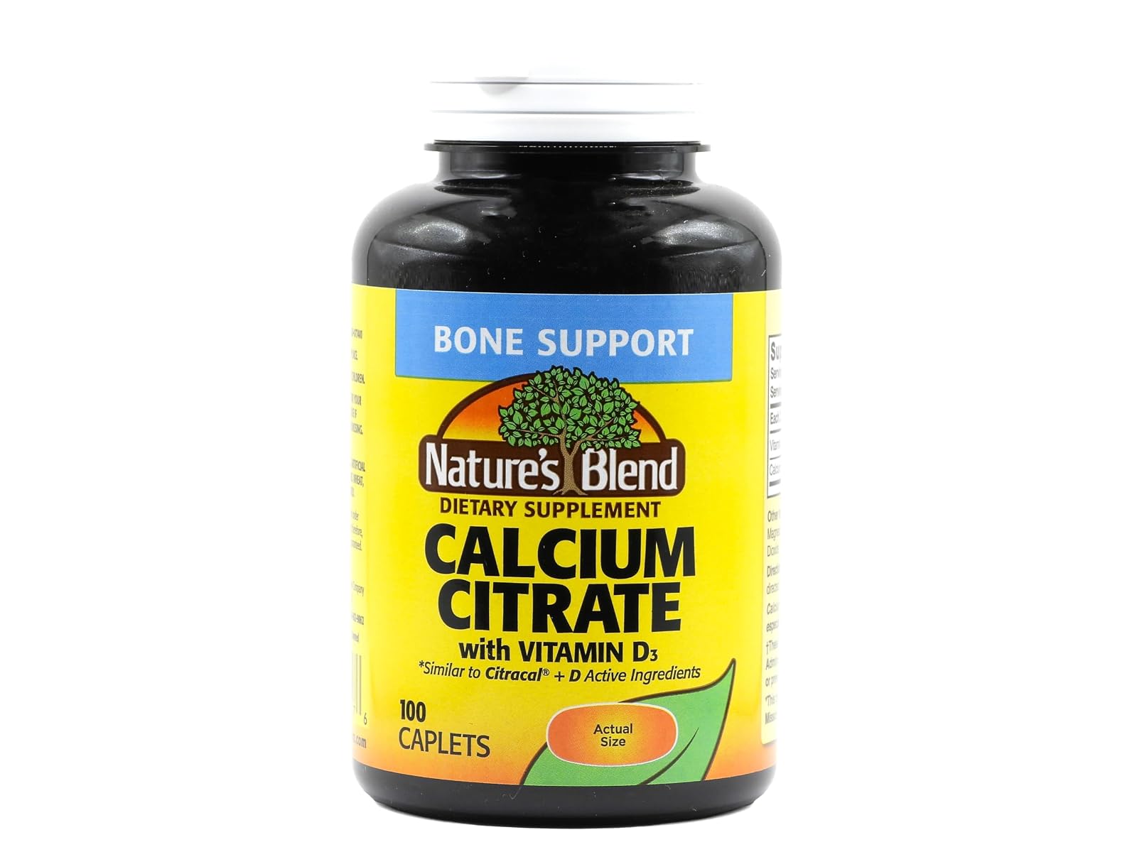 Nature's Blend calcium citrate supplement