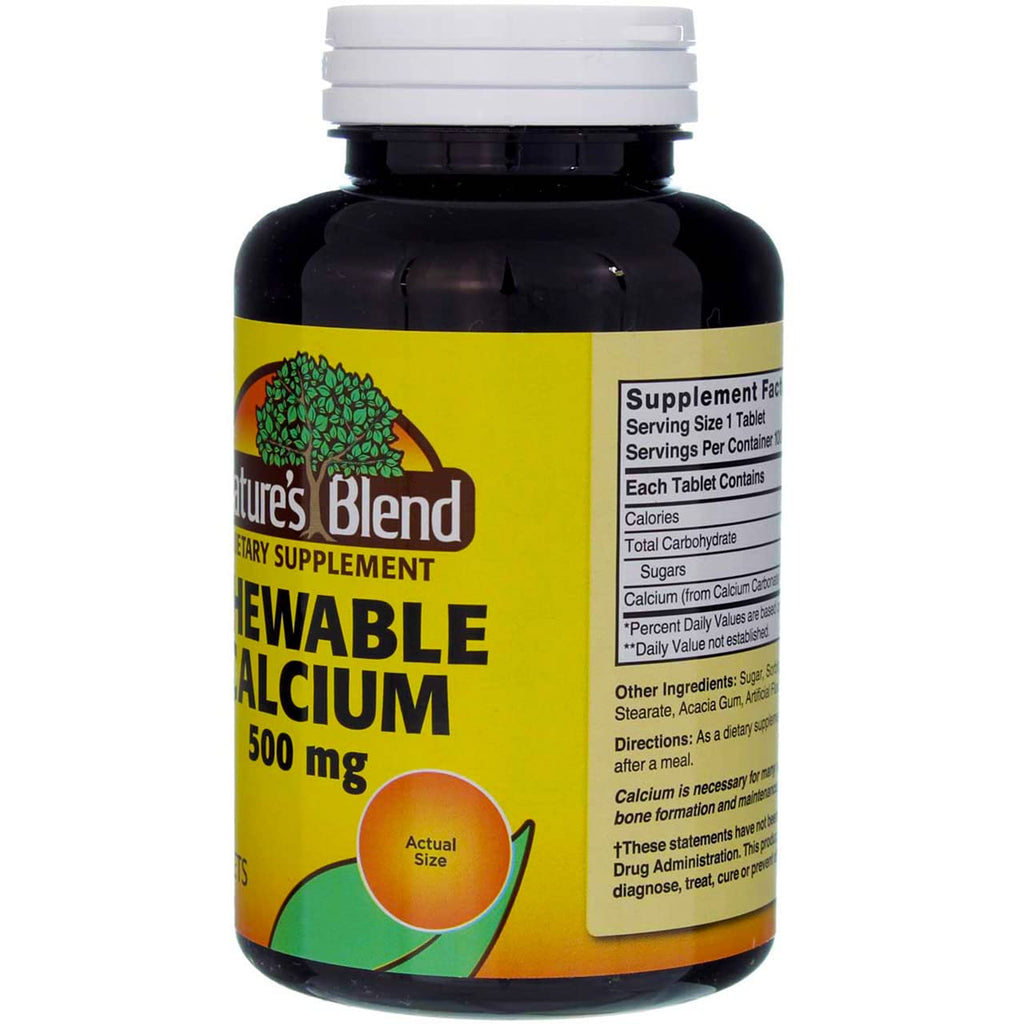 Nature's Blend calcium for vitality