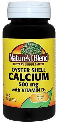 Nature's Blend calcium supplement for strong bones
